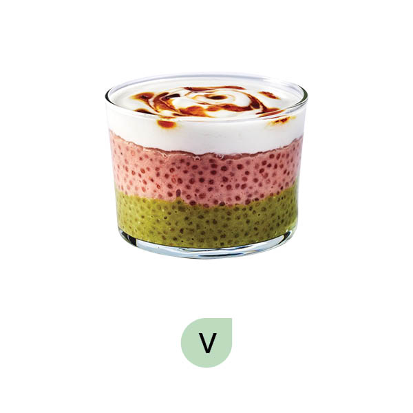 Strawberry Matcha Chia Cup - NuFood